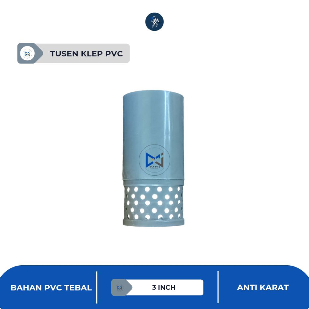 Jual TUSEN KLEP PVC 3 INCH UNTUK POMPA AIR DAN KLEP GOT ANTI BANJIR 3 ...