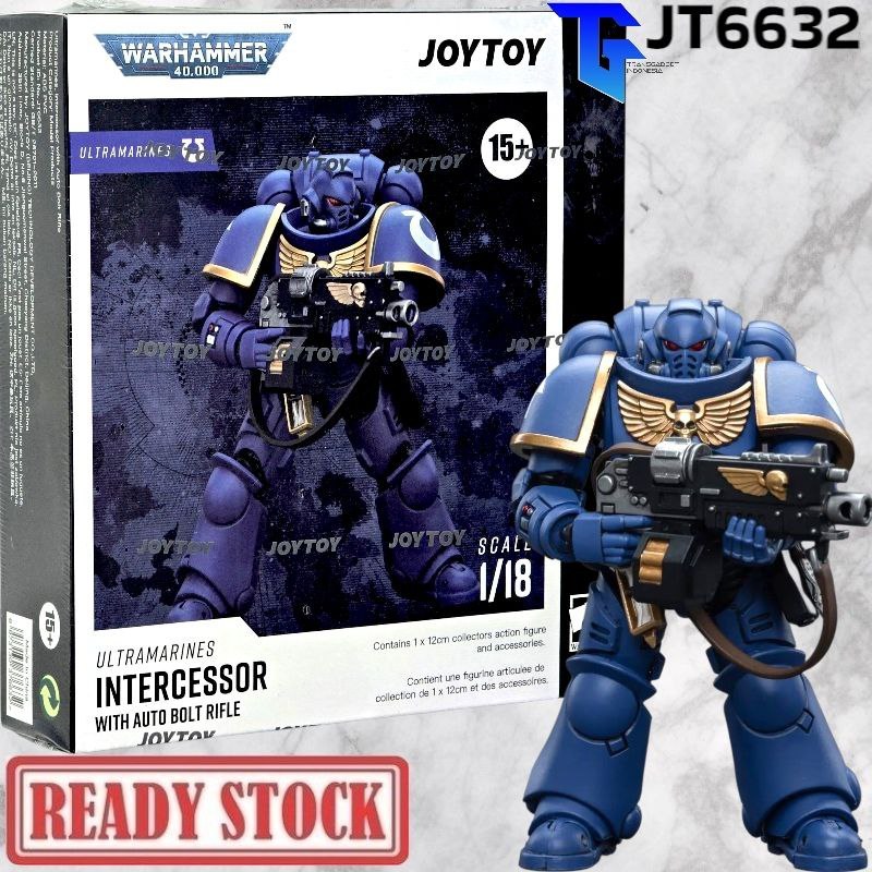Jual JOYTOY 1/18 Warhammer 40K Ultramarines Intercessors With Auto Bolt ...