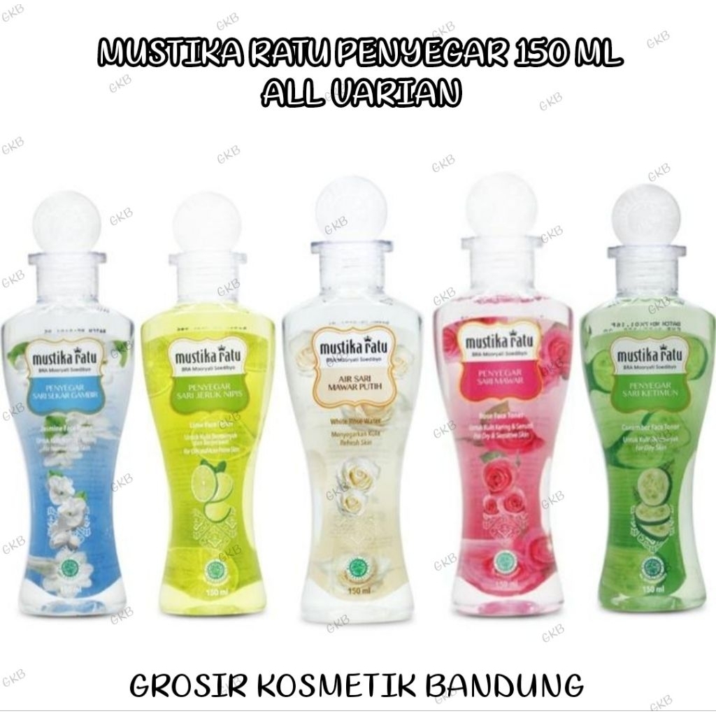 Jual MUSTIKA RATU penyegar toner 150 ml | sari sekar gambir | sari ...