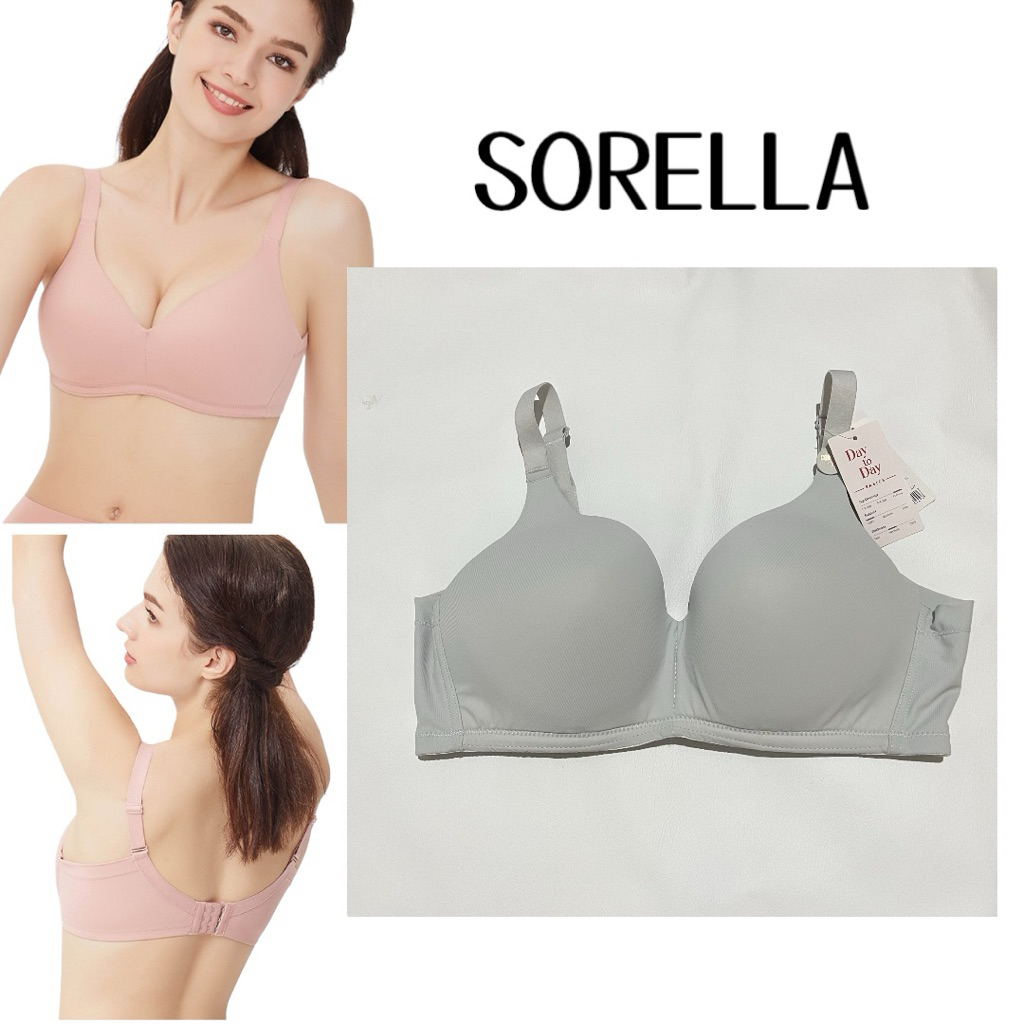 Jual Sorella Bra Basic Tanpa Kawat Full Cup SB9815 size 34C 36C | Shopee Indonesia
