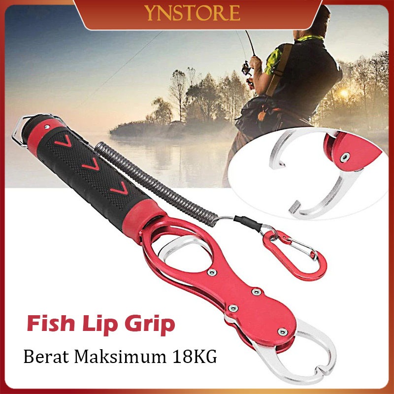 Jual [Ready Stock] Lip Grip Jepit Bibir Ikan Stainless Steel Spons EVA ...