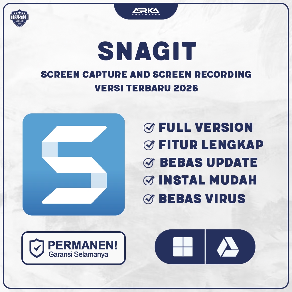 Jual Techsmith Snagit 2025 Full Version Original Lifetime + Panduan Instalasi (WIN & MAC ...
