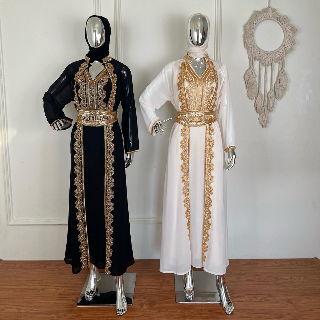 Jual NASHA - CLEOPATRA ABAYA | Shopee Indonesia