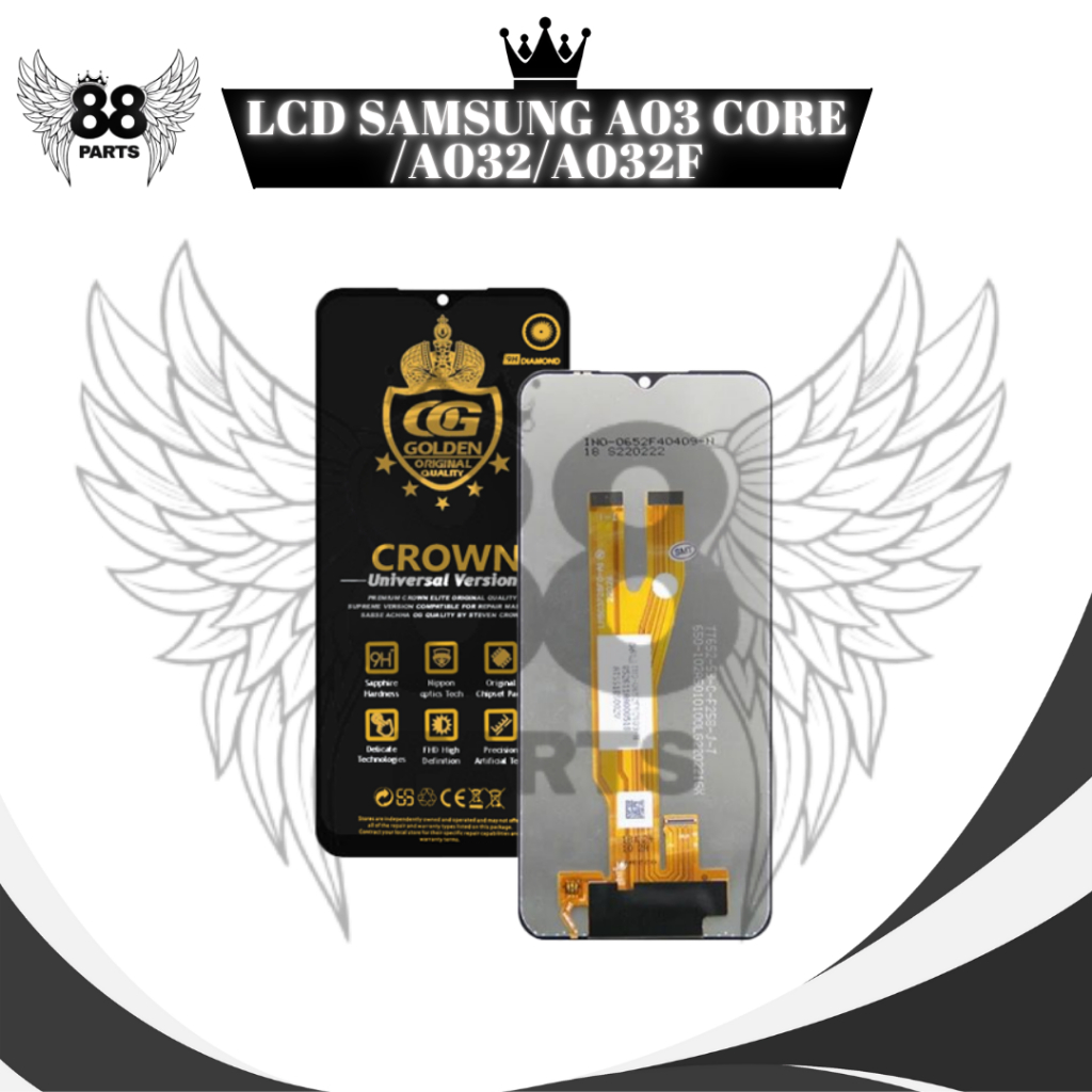 Jual LCD TOUCHSCREEN FULLSET COMPLETE SAMSUNG A03 CORE - A032 A032F ...