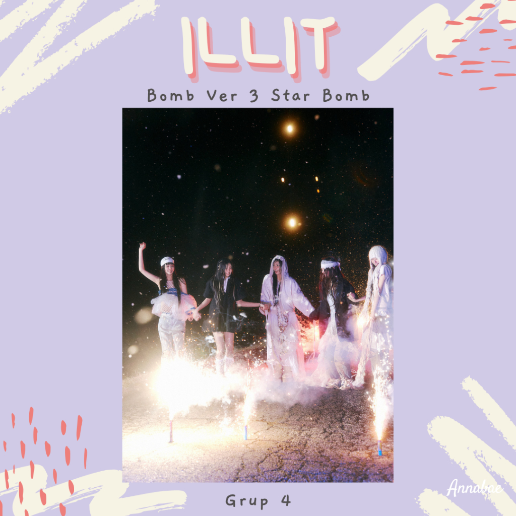 Jual Poster ILLIT Bomb Ver 3 Star Bomb (PART 2) | Shopee Indonesia