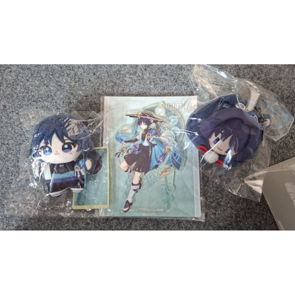 Jual wanderer scararmouche genshin impact merch plushie 10 cm doll ...