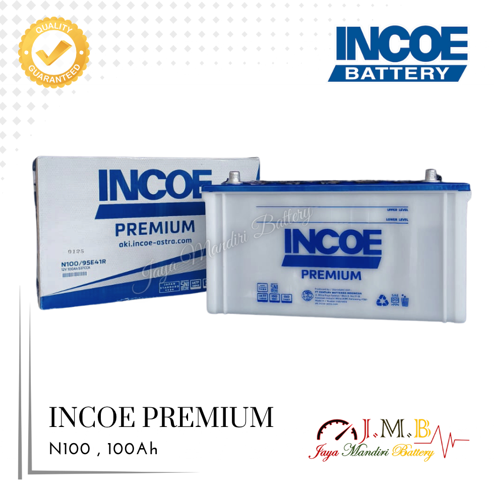 Jual AKI GENSET INCOE PREMIUM ASTRA N100 UNTUK TRUK, GENSET, AKI HARD TOP, BUS | Shopee Indonesia