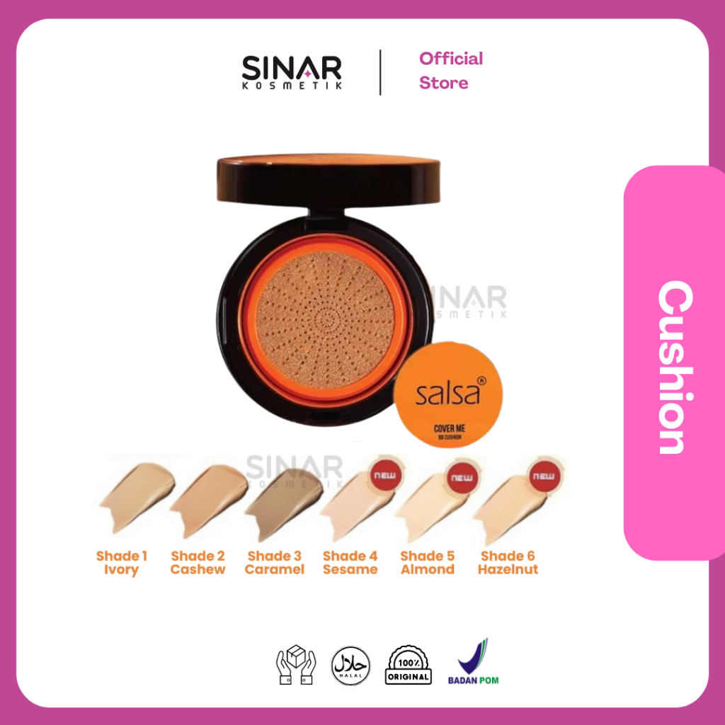 Jual Salsa Cover Me BB Cushion / Cushion Salsa | Shopee Indonesia