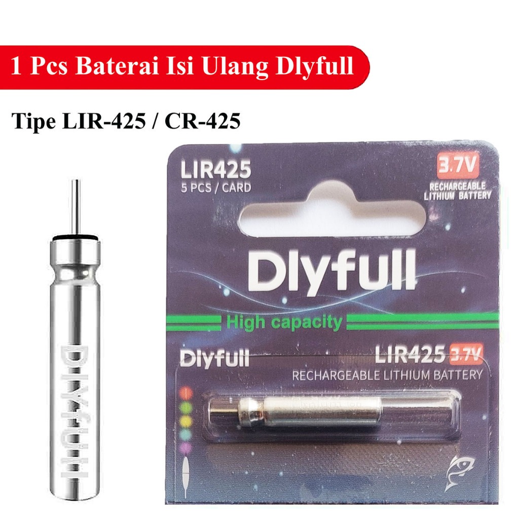 Jual 1 Pcs Baterai Isi Ulang CR-425/LIR-425 untuk Pelampung Pancing | Shopee Indonesia