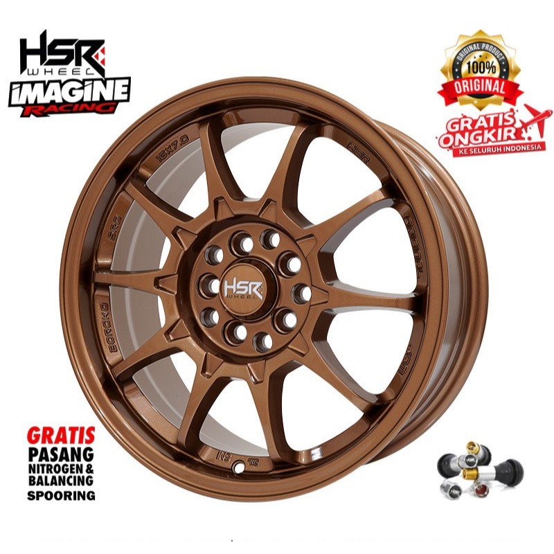 Jual Velg racing hsr boroko srd ring 16 untuk ertiga sienta rush innova pcd 5x100-114,3 | Shopee ...