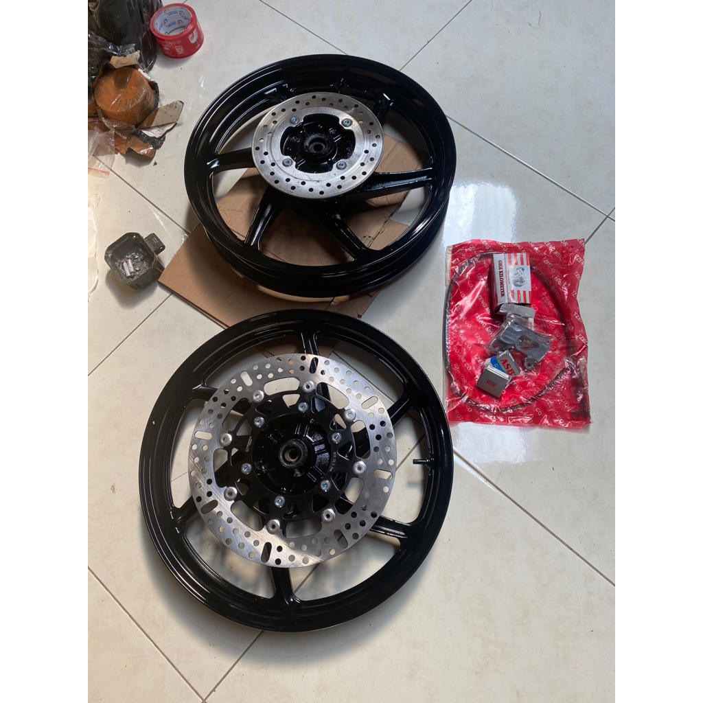 Jual velg cb150r old pnp ninja r ninja ss ninja rr old/new (warna bisa ...
