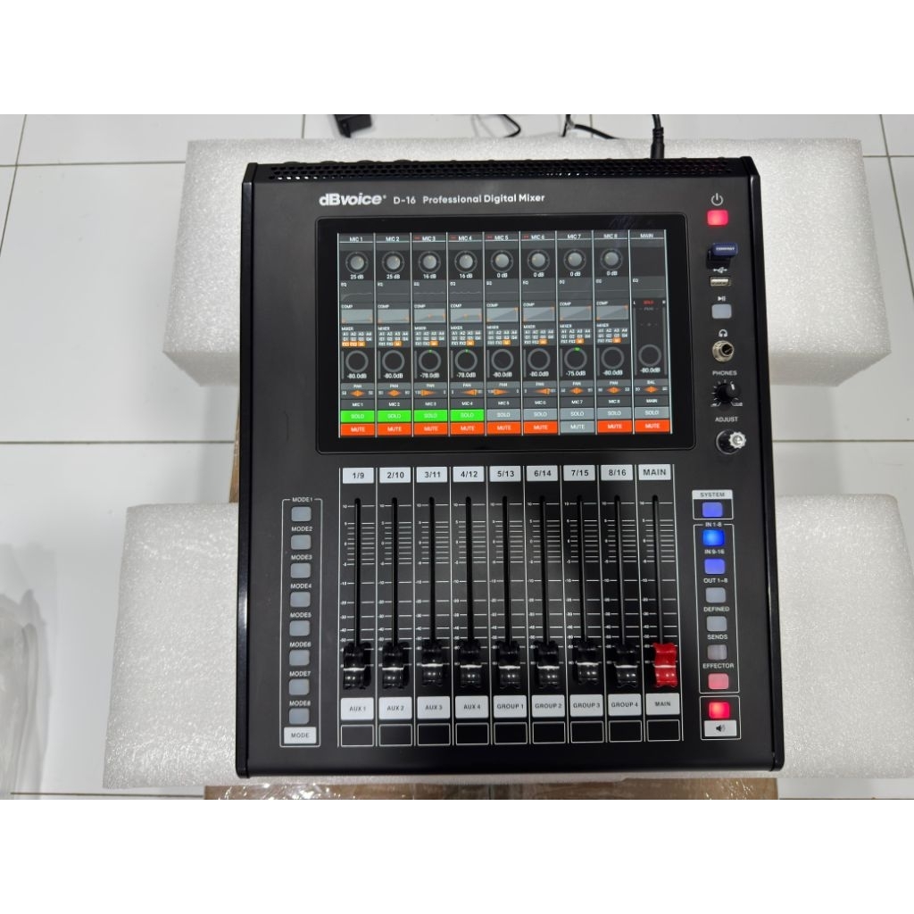 Jual MIXER DIGITAL DBVOICE D16 16CH DB VOICE GARANSI ORIGINAL | Shopee ...