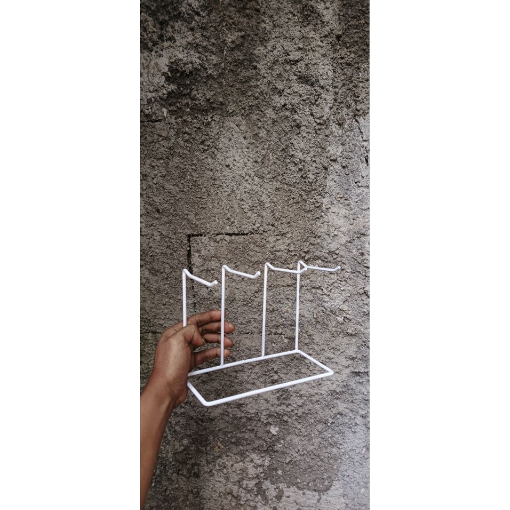 Jual display akesories tiang 4 minimalis tinggi 15cm | Shopee Indonesia