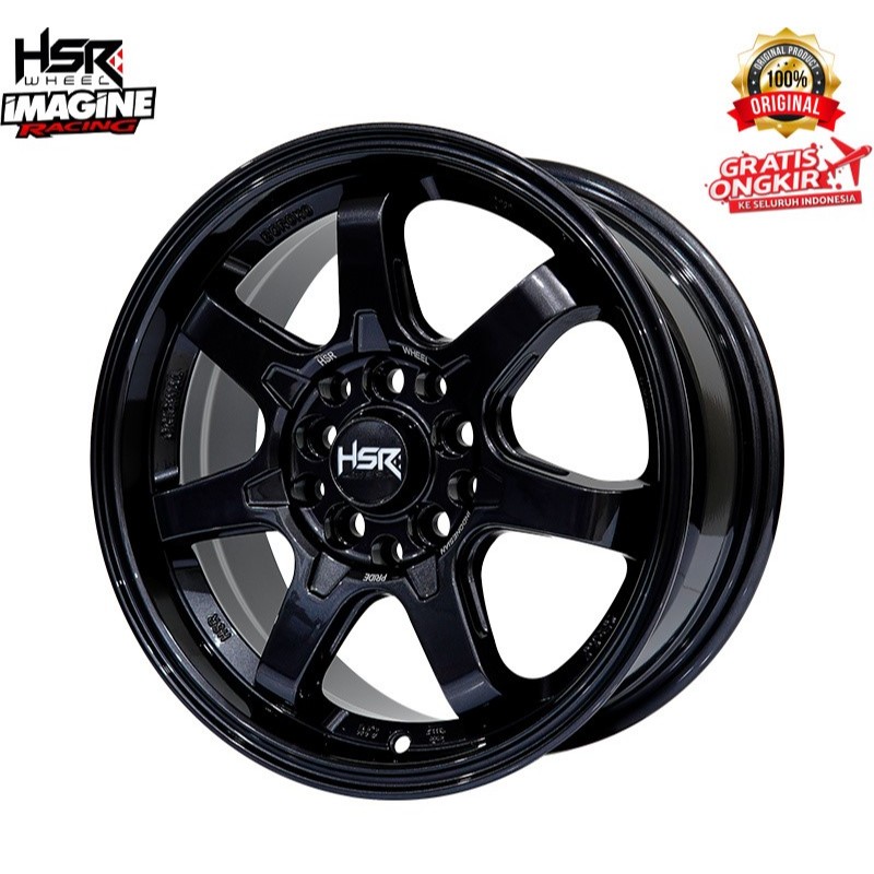 Jual VELG MOBIL RACING HSR BOROKO TJH R15 PCD 5X100 5X114,3 ERTIGA GRANDMAX ALTIS SIENTA CORONA ...