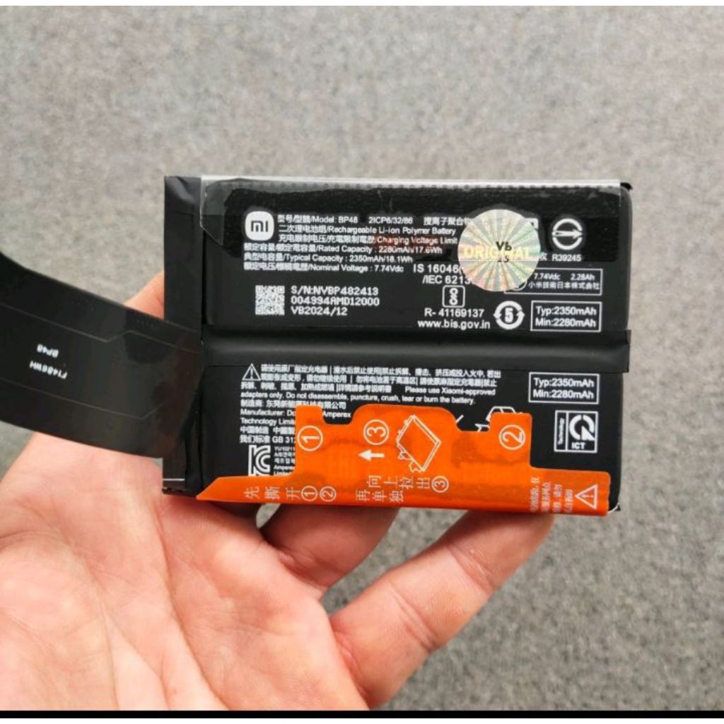 Jual Battery BT BATERAI BP48 FOR XIOMI POCO F4 GT / REDMI K50 GAMING ...