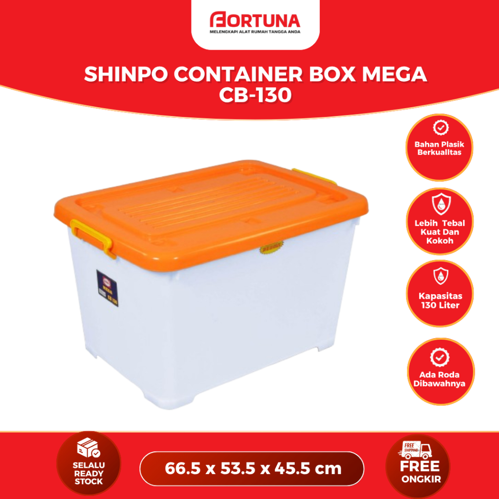 Jual Container Mega CB-130 Shinpo / Box Kontainer Shinpo | Shopee Indonesia