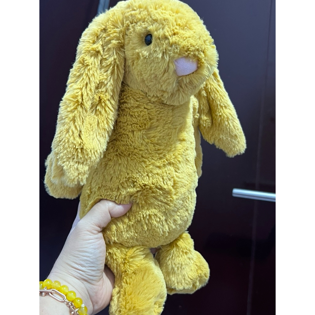 Jual Boneka Jelly Cat Kelinci Mustard Medium 30 Cm | Shopee Indonesia