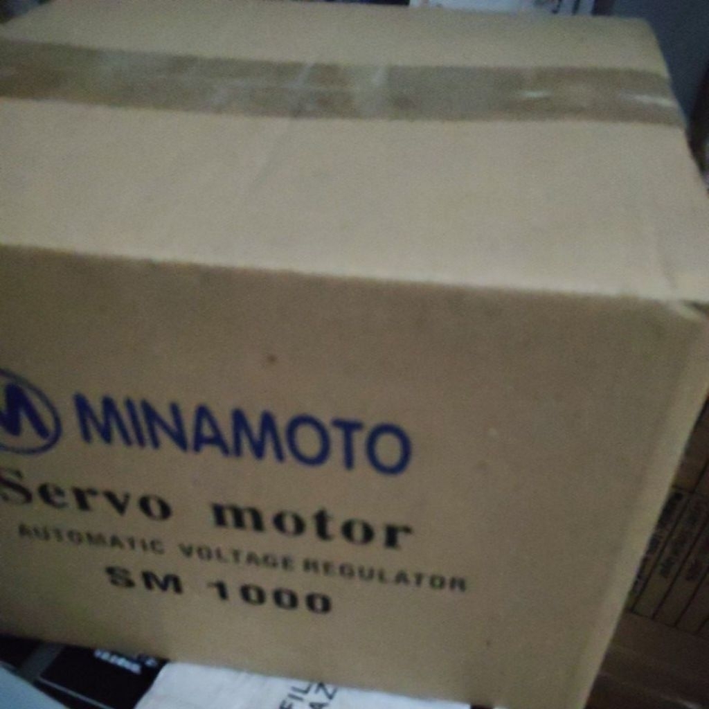 Jual minamoto sm1000 sm 1000 MINA MOTO SM1000va 1000va servo motor ac. automatic voltage ...