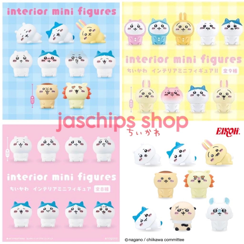 Jual [READY STOCK] OFFICIAL CHIIKAWA INTERIOR MINI FIGURINES | USAGI ...