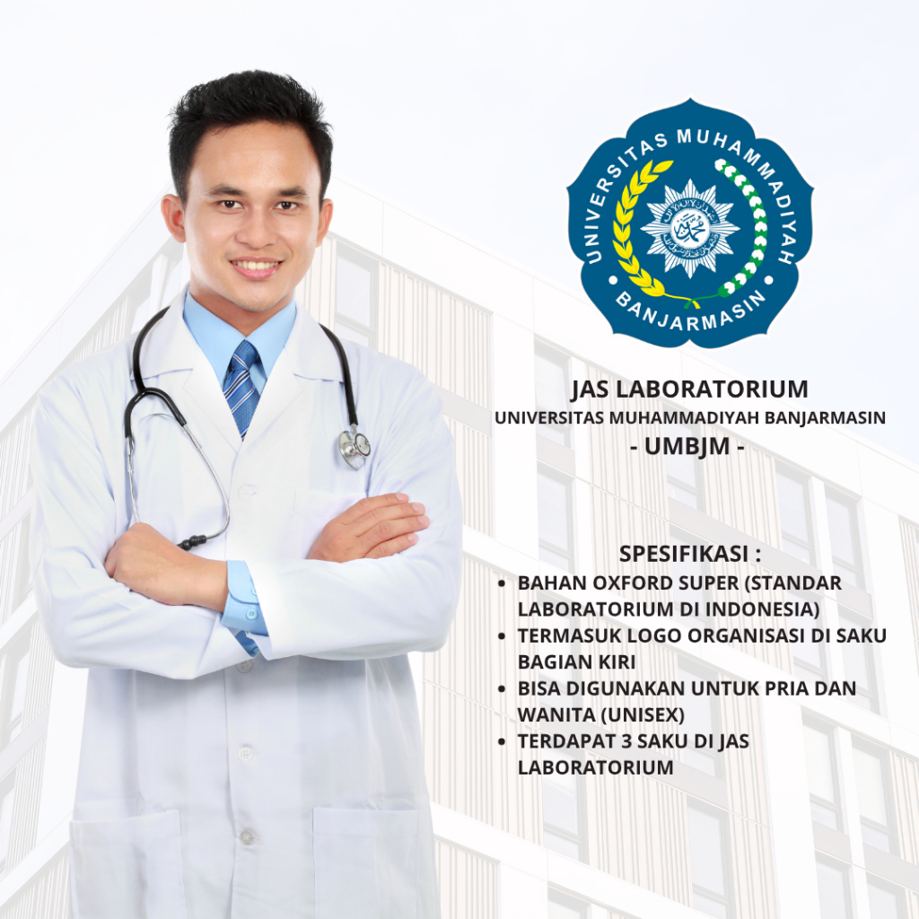 Jual Jas Laboratorium Lengan Panjang Bahan Oxford Super UMBJM ...