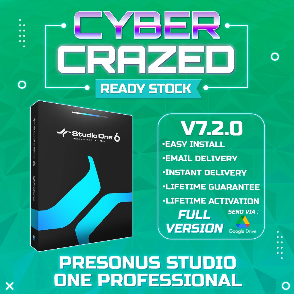 Jual (Win/Mac) PreSonus Studio One 7 Professional v7.2.0 + STEM SEPARATION (Versi Terbaru ...