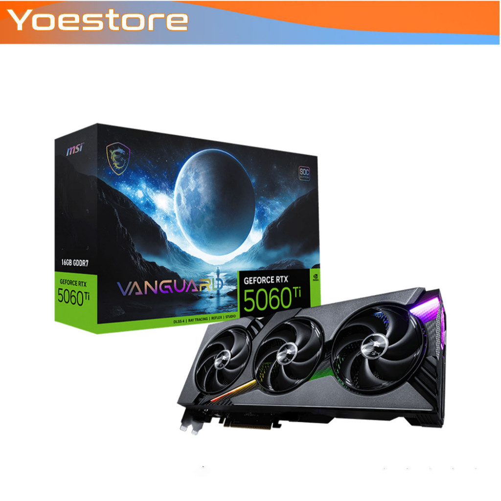Jual MSI GeForce RTX™ 5060 Ti 16G VANGUARD SOC | Shopee Indonesia