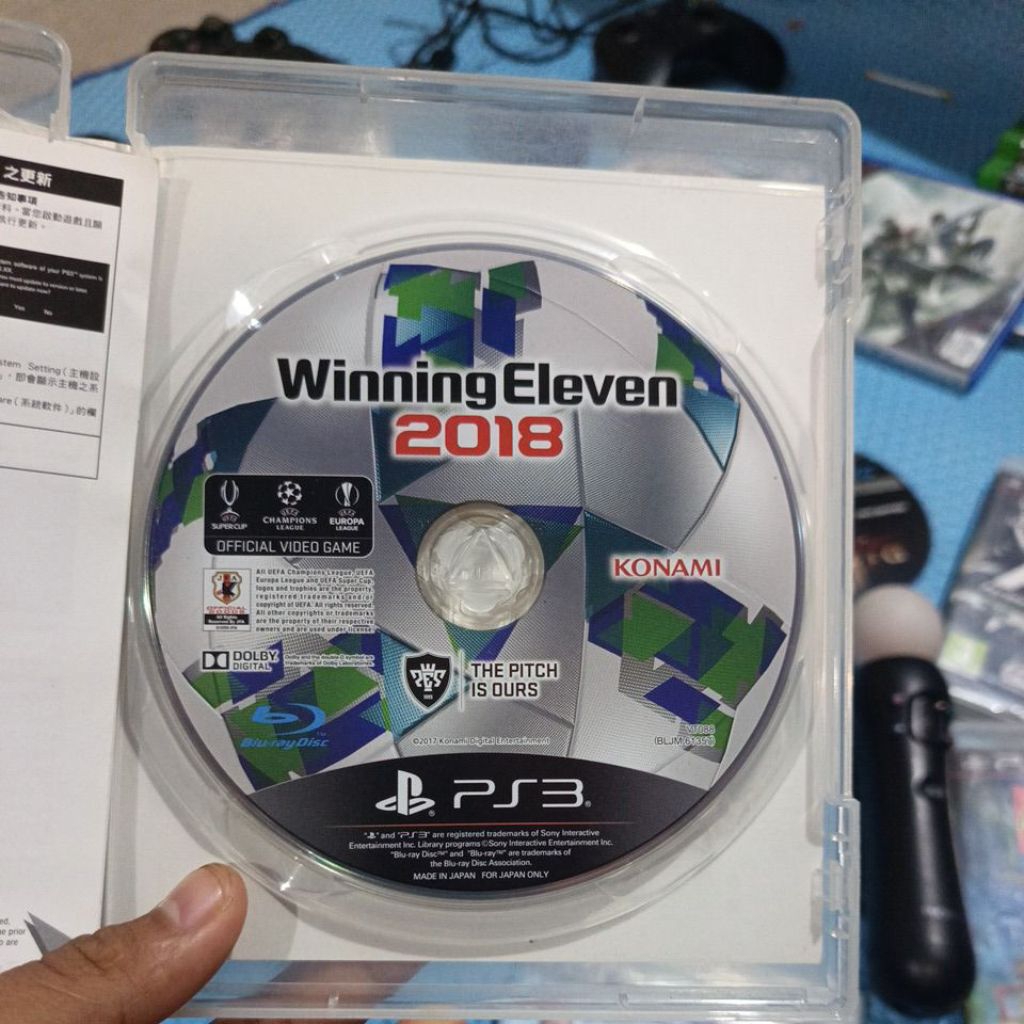 Jual BD GAME PS3 Winning Eleven 2018 ( Original ) | Shopee Indonesia