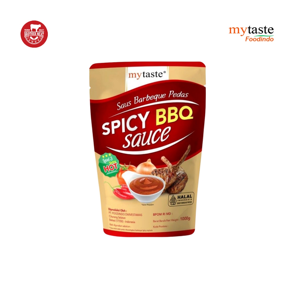 Jual My Taste Spicy BBQ Level 3 500gr - Brothermeatshop | Shopee Indonesia