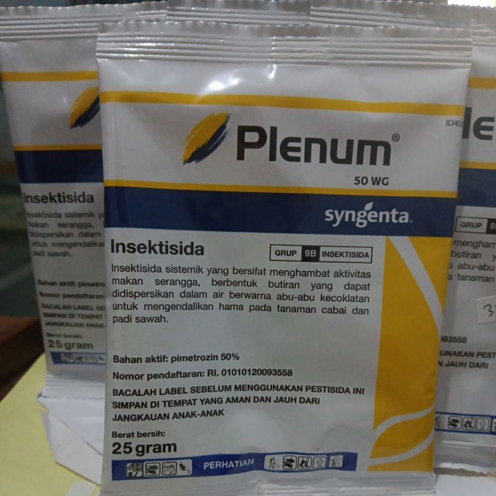 Jual pengendali hama pada tanaman INSEKTISIDA PLENUM ISI 25 GRAM ...