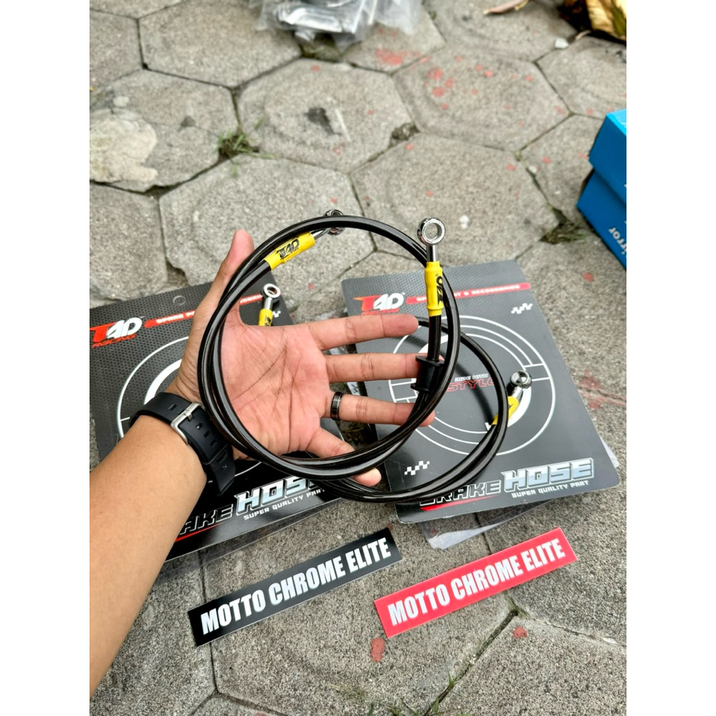 Jual SELANG REM KABEL REM TAD 35cm 50cm 60cm 75cm 90cm UNIVERSAL CARBON ...