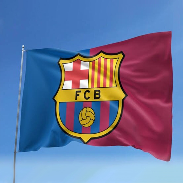Jual BENDERA POSTER KAIN Barcelona F.C. FLAG POSTER FOOTBALL Barca ...