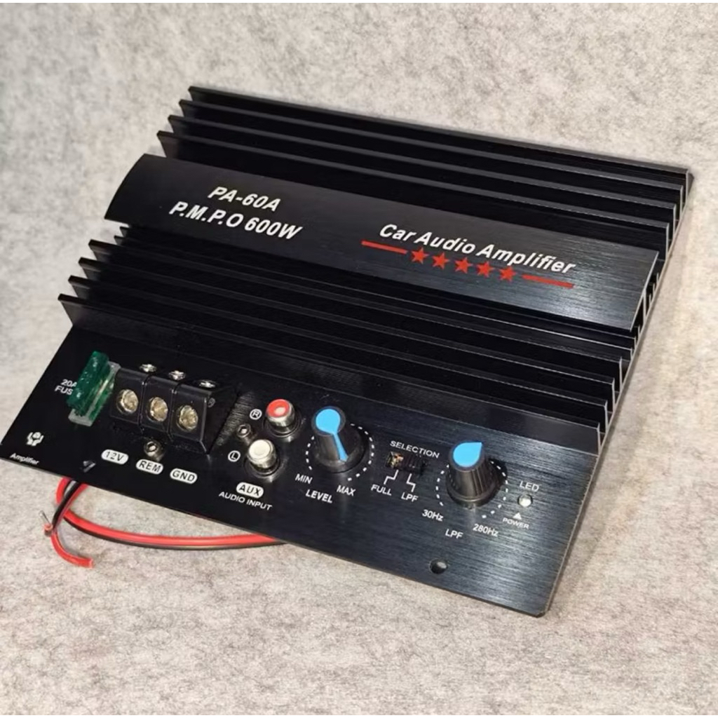 Jual Power Mobil Subwoofer Mono Car Audio Amplifier Board Player Bass ...