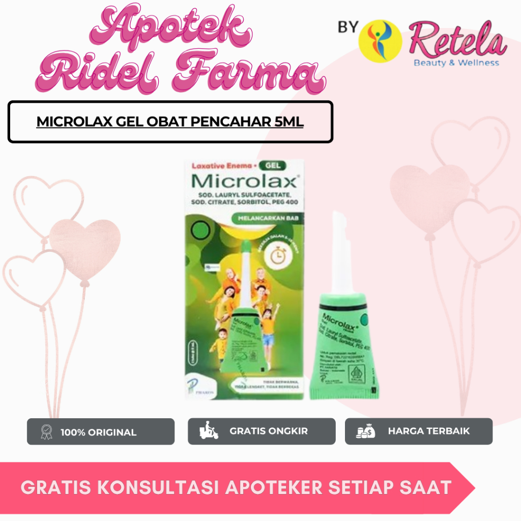 Jual MICROLAX GEL OBAT PENCAHAR 5ML | Shopee Indonesia