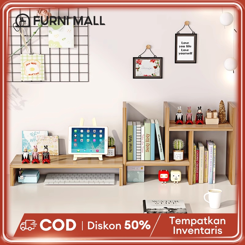 Jual Rak Buku Rak Penyimpanan desktop organizer file organizer Box File ...