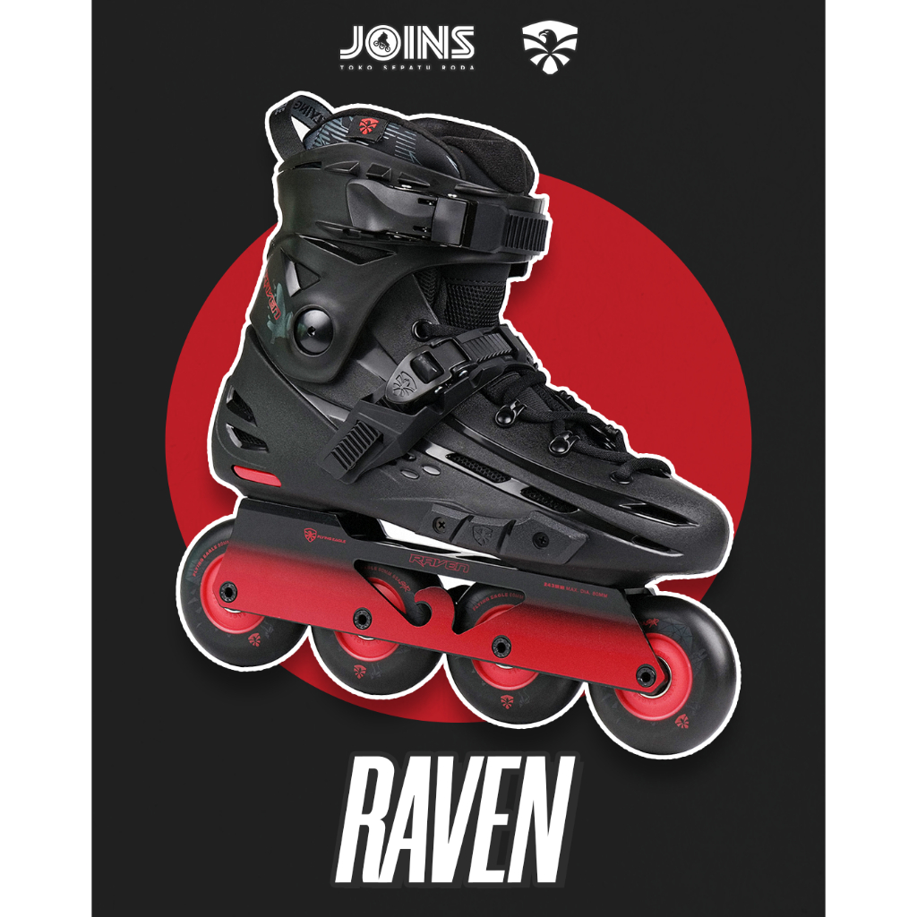 Jual SKATE FLYING EAGLE F4+ RAVEN Black Fire | Shopee Indonesia