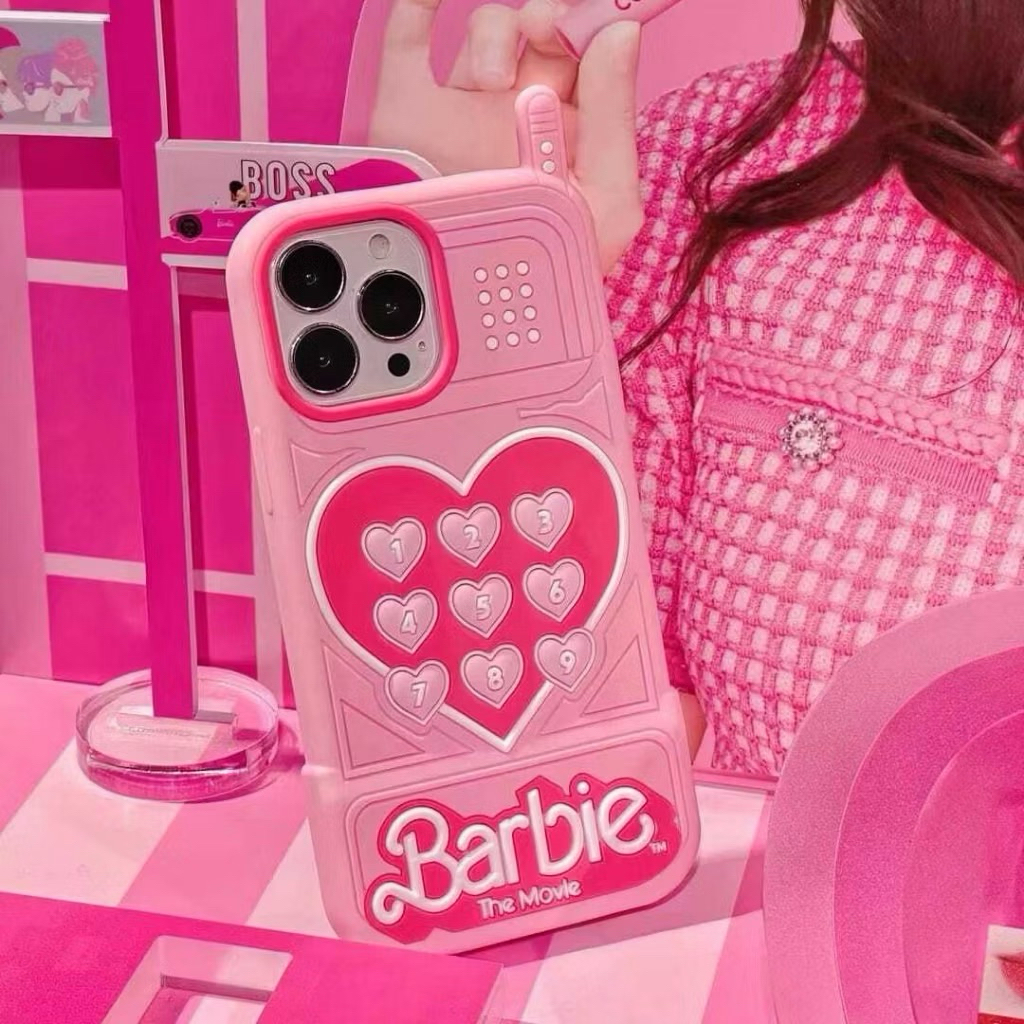Jual Case IP 15 Barbie Pink Silicon | Shopee Indonesia