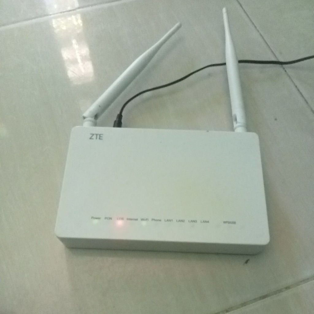 Jual Gpon ONT ZXHN F609 V2 PORT BIRU PLUS ADAPTOR.. | Shopee Indonesia