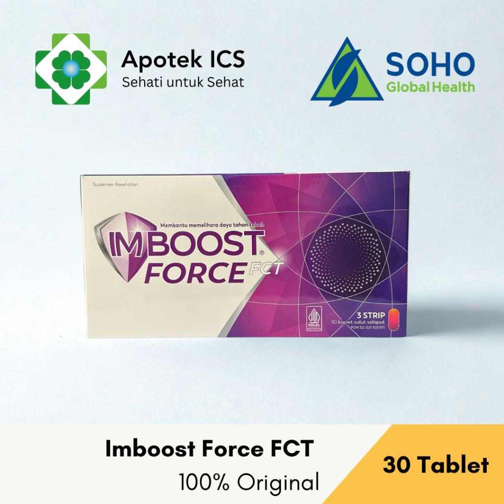 Jual Imboost Force FCT 30 Tablet - Original BPOM - Suplemen Daya Tahan ...
