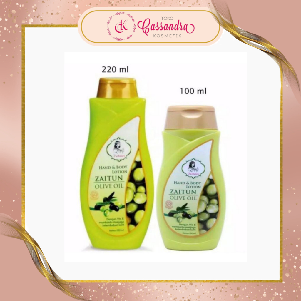 Jual PURBASARI HAND BODY LOTION ZAITUN 100ML | Shopee Indonesia