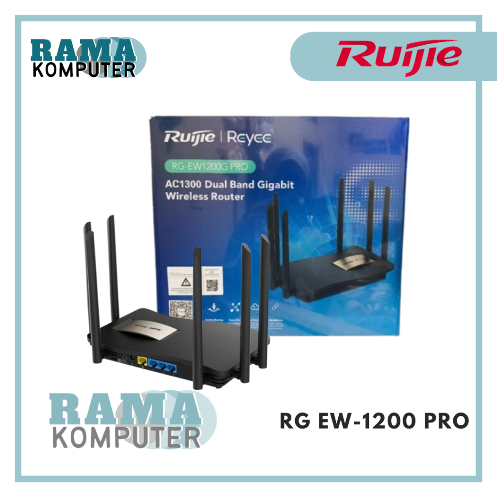 Jual Ruijie Reyee RG-EW1200G Pro 1300M Dual-band Gigabit Wireless ...