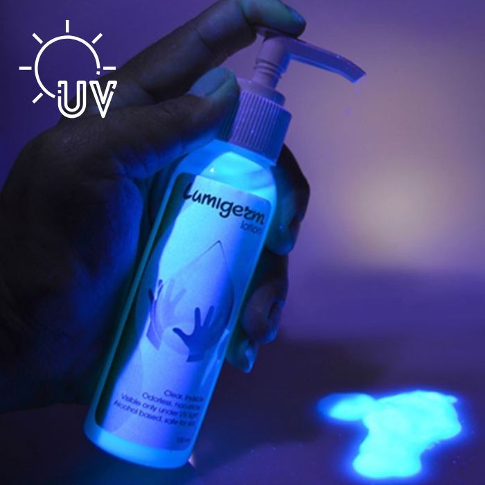 Jual Lumigerm Lotion | Glo Germ Lotion | Hand Washing Training kit | UV ...