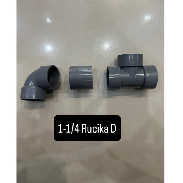 Jual Sambungan/Fitting pipa pvc RUCIKA D 1-1/4inch Knee,L Sock ...