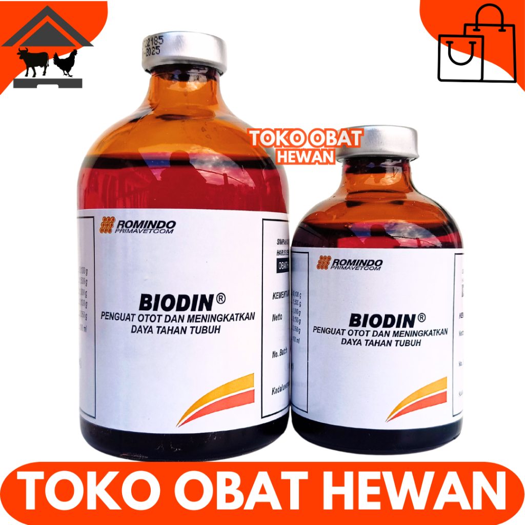 Jual BIODIN 50 ml BIODIN 100 ml ROMINDO - Menguatkan Otot Stamina Daya ...