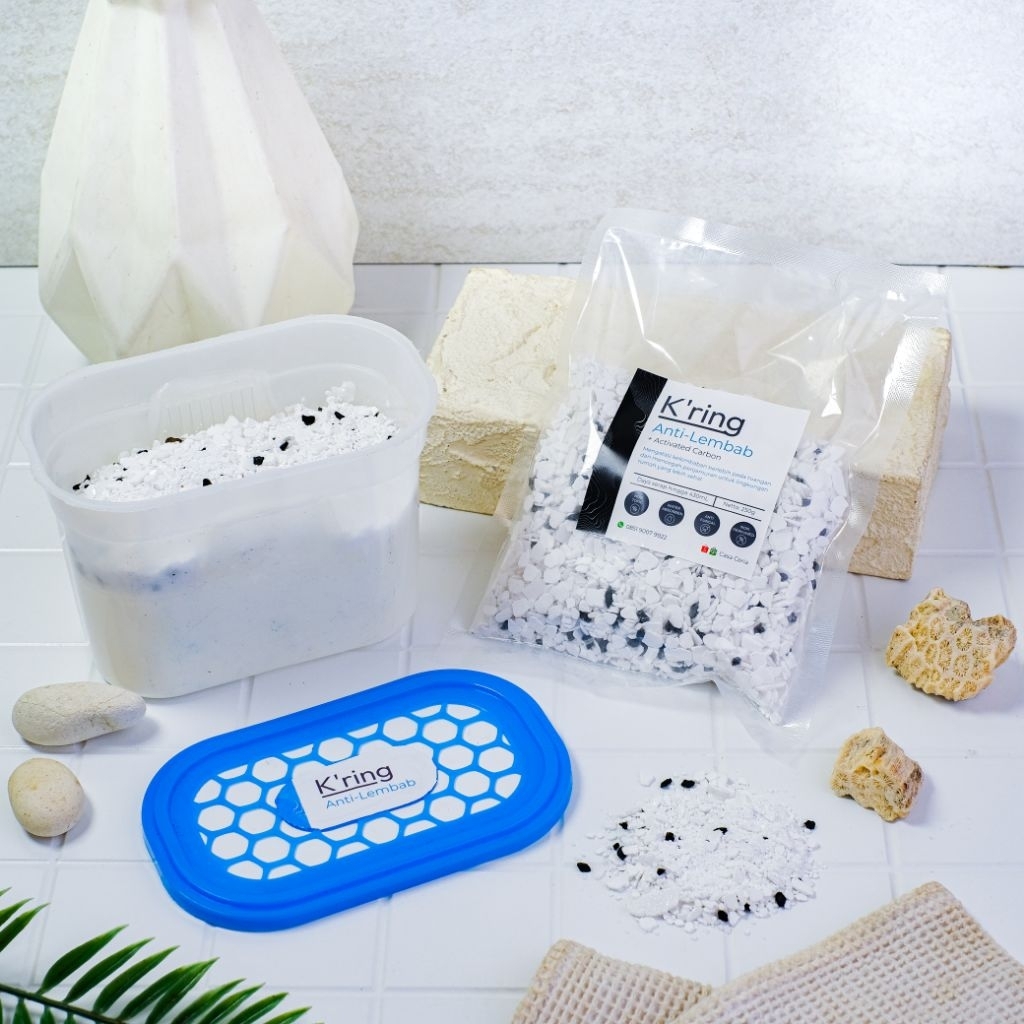 Jual Kring Anti Lembab Activated Carbon Refill Serap Air Ekonomis 250gr ...