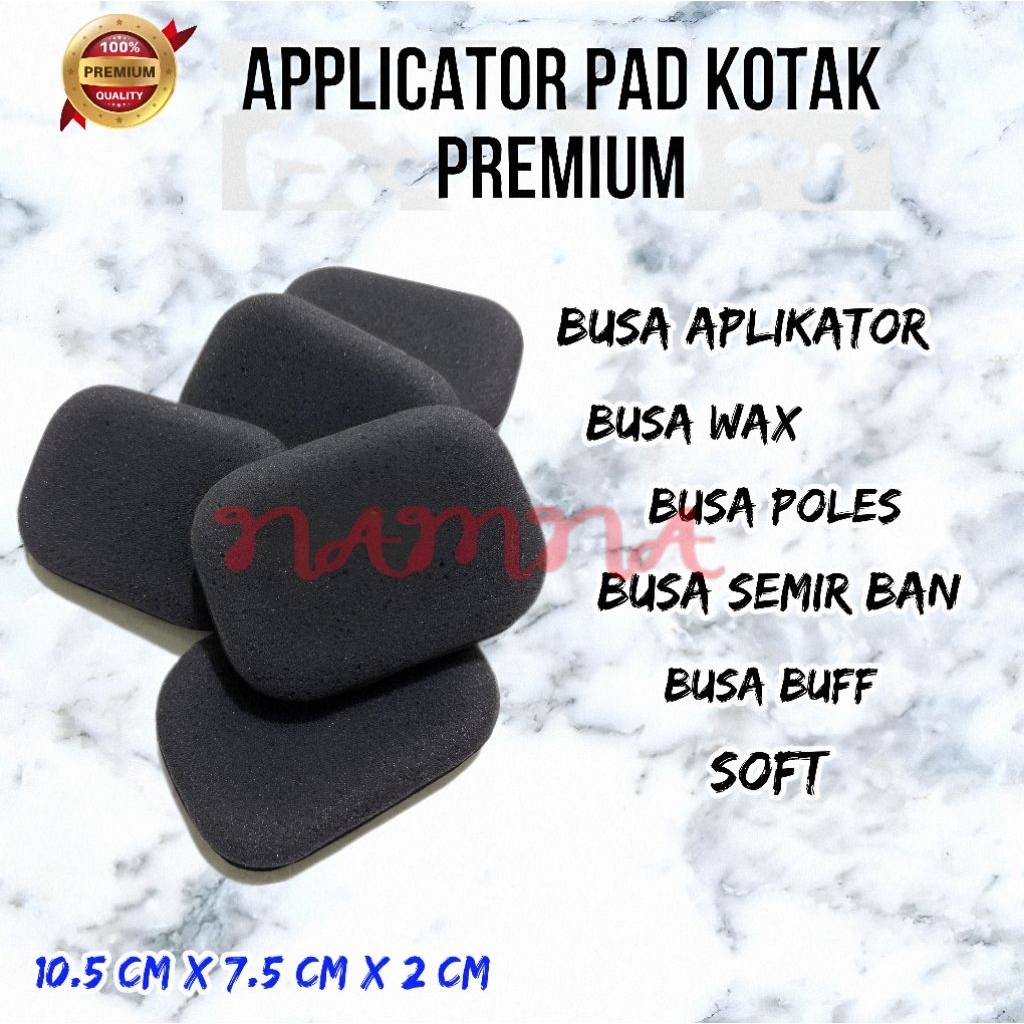 Jual Busa Aplikator Pad//Busa wax//Aplikator Dressing//Busa Semir Ban ...
