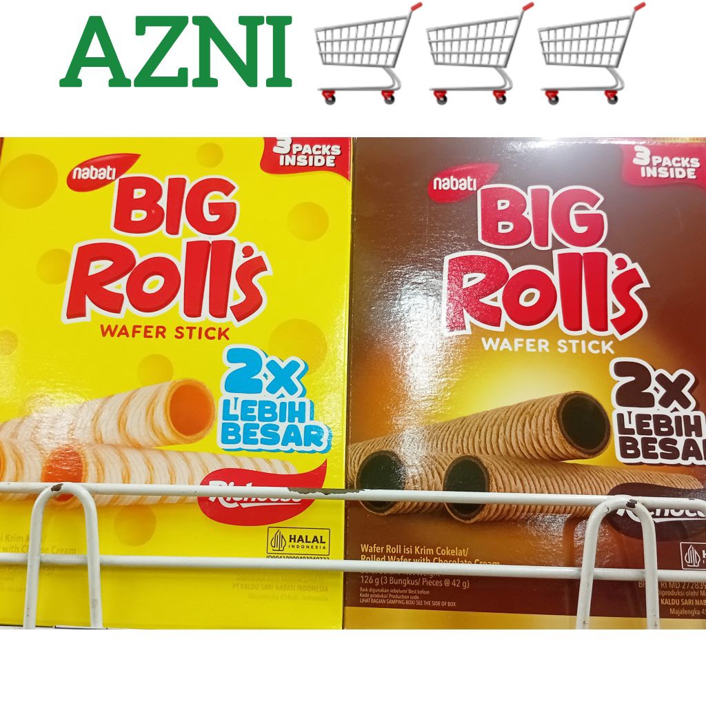 Jual Richeese Ahh / Rolls/ Big Rolls 1 Box | Shopee Indonesia