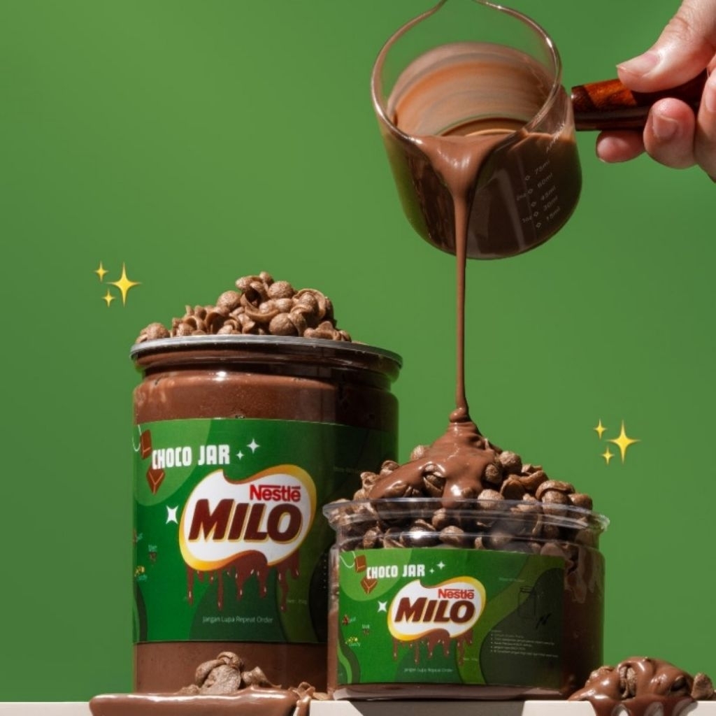 Jual MILO CHOCO JAR CEMILAN VIRAL SNACK | Shopee Indonesia