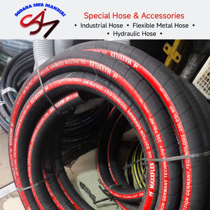 Jual delivery hose maxxflex odh uk 2,5" inch selang minyak / selang oli ...