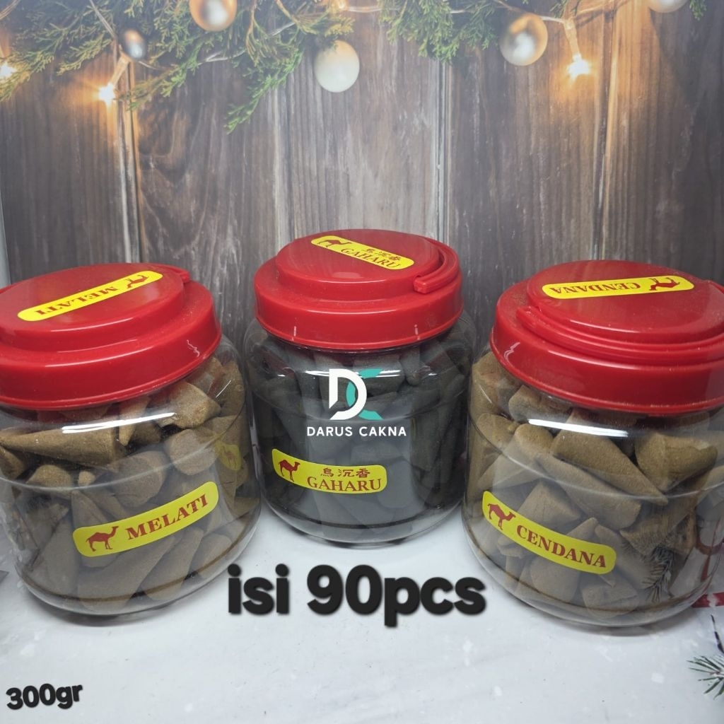 Jual Aromaterapi dupa krucut melati Cendana gaharu toples besar isi 90pcs | Shopee Indonesia