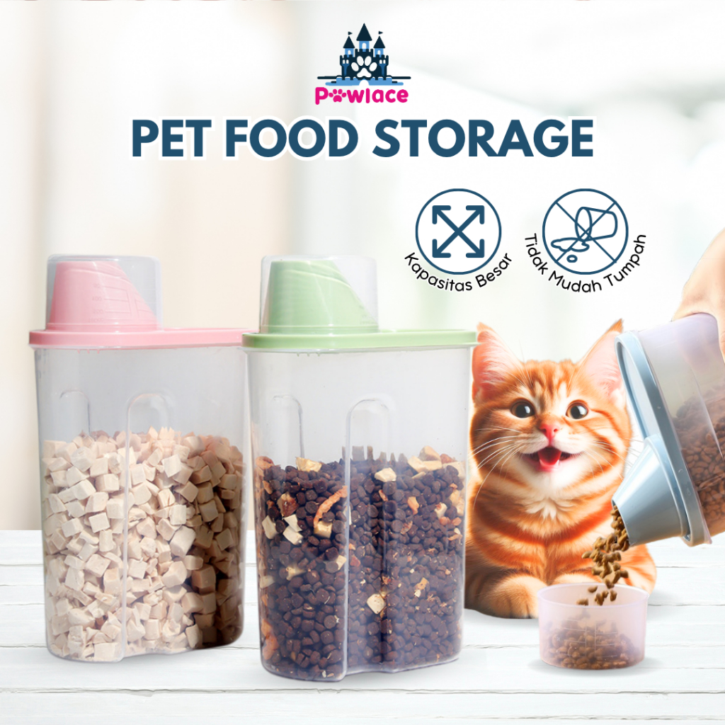 Jual Pet Food Storage - Tempat Penyimpanan Makanan Kucing Anjing - Pet ...